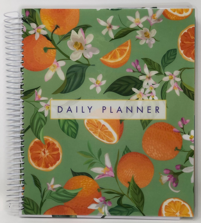 Orange Blossom Planner - Vervante Blog