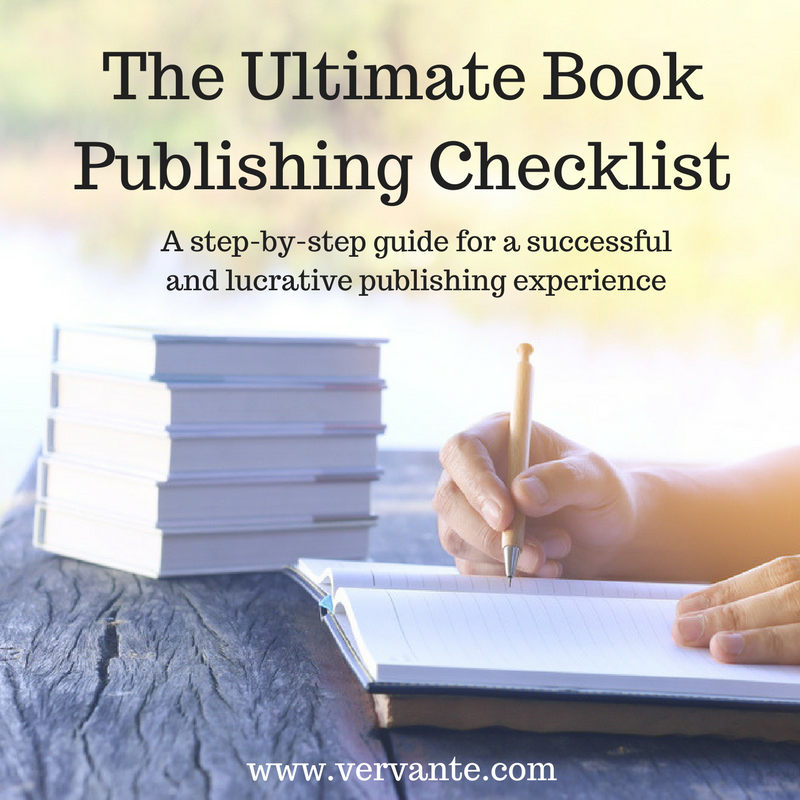 The Ultimate Book Publishing Checklist - Vervante Blog